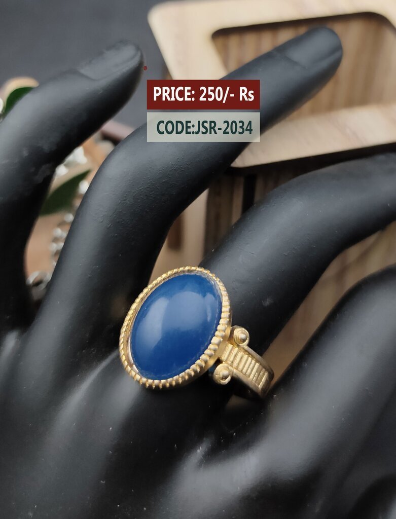 Popular Design Stone Finger Rings - J.S Jewellery Store PK