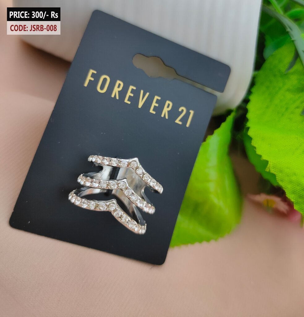 3 Shape Branded Ring - J.S Jewellery Store PK
