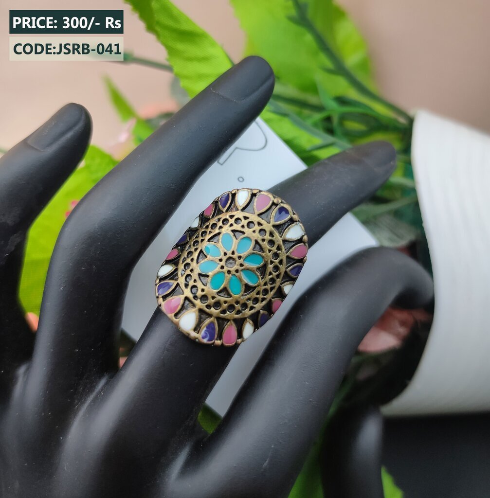 BP Brand Multi Painted Ring - J.S Jewellery Store PK