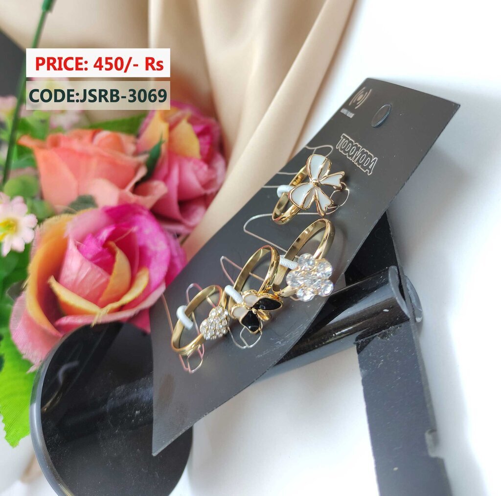 Branded 4 Rings Set - J.S Jewellery Store PK