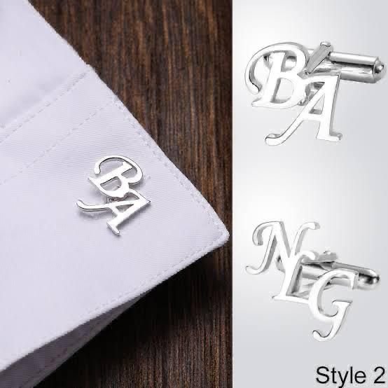 Custom Name Cufflinks - J.S Jewellery Store PK